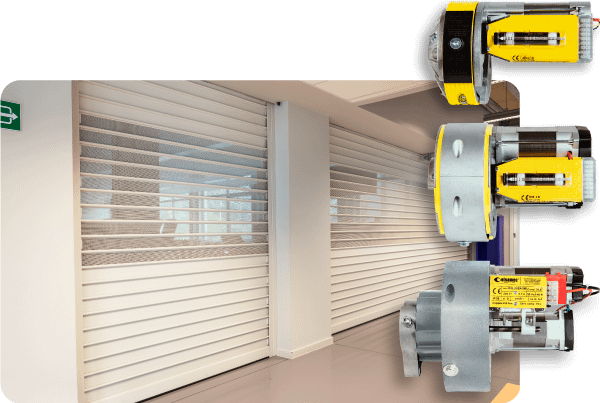 Central motorsfor rolling shutters with springs - Elsamec